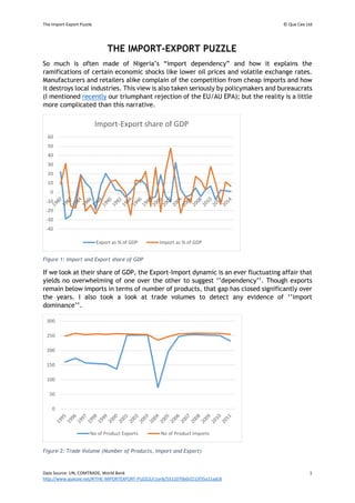 THE IMPORTS-EXPORTS PUZZLE | PDF