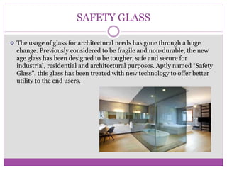 The Importance and Benefits of HNG’s Safety Glass | PPTX