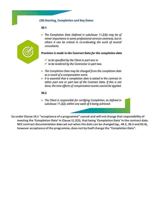 The importance of 3 Core NEC Time Clauses when submitting a programme.docx