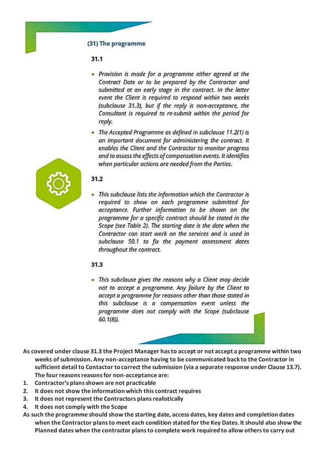 The importance of 3 Core NEC Time Clauses when submitting a programme.docx
