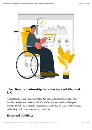 The Importance of Accessibility in Web Design | Website Design Company ...