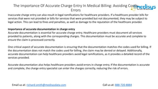 The Importance Of Accurate Charge Entry In Medical Billing Avoiding ...