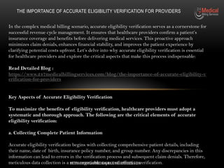 The Importance of Accurate Eligibility Verification for Providers.pptx