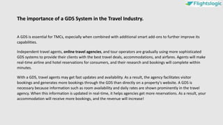 The importance of a GDS System in the Travel Industry.pptx