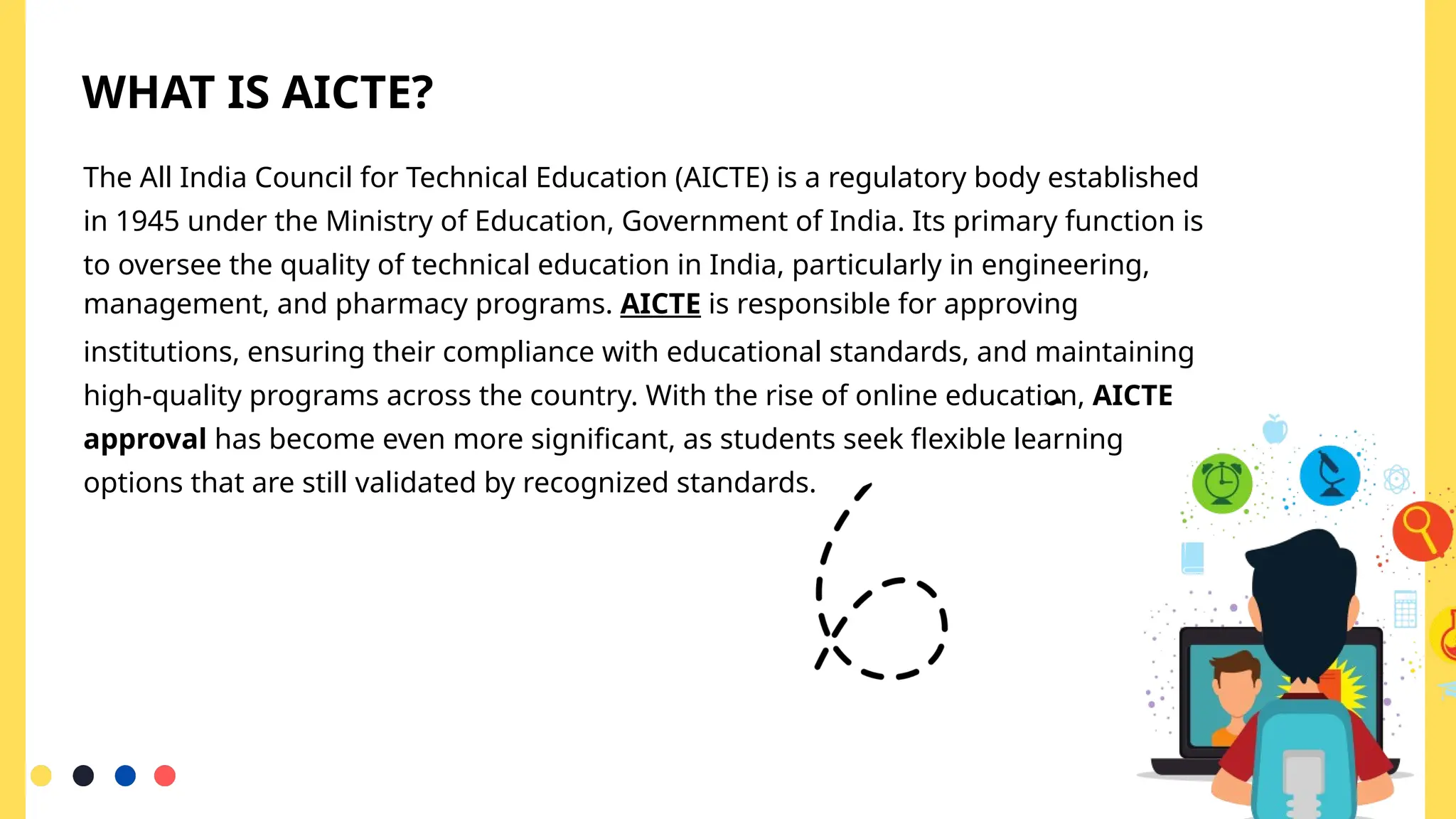 The Importance of AICTE Approval in India | YUGEDU | PPT