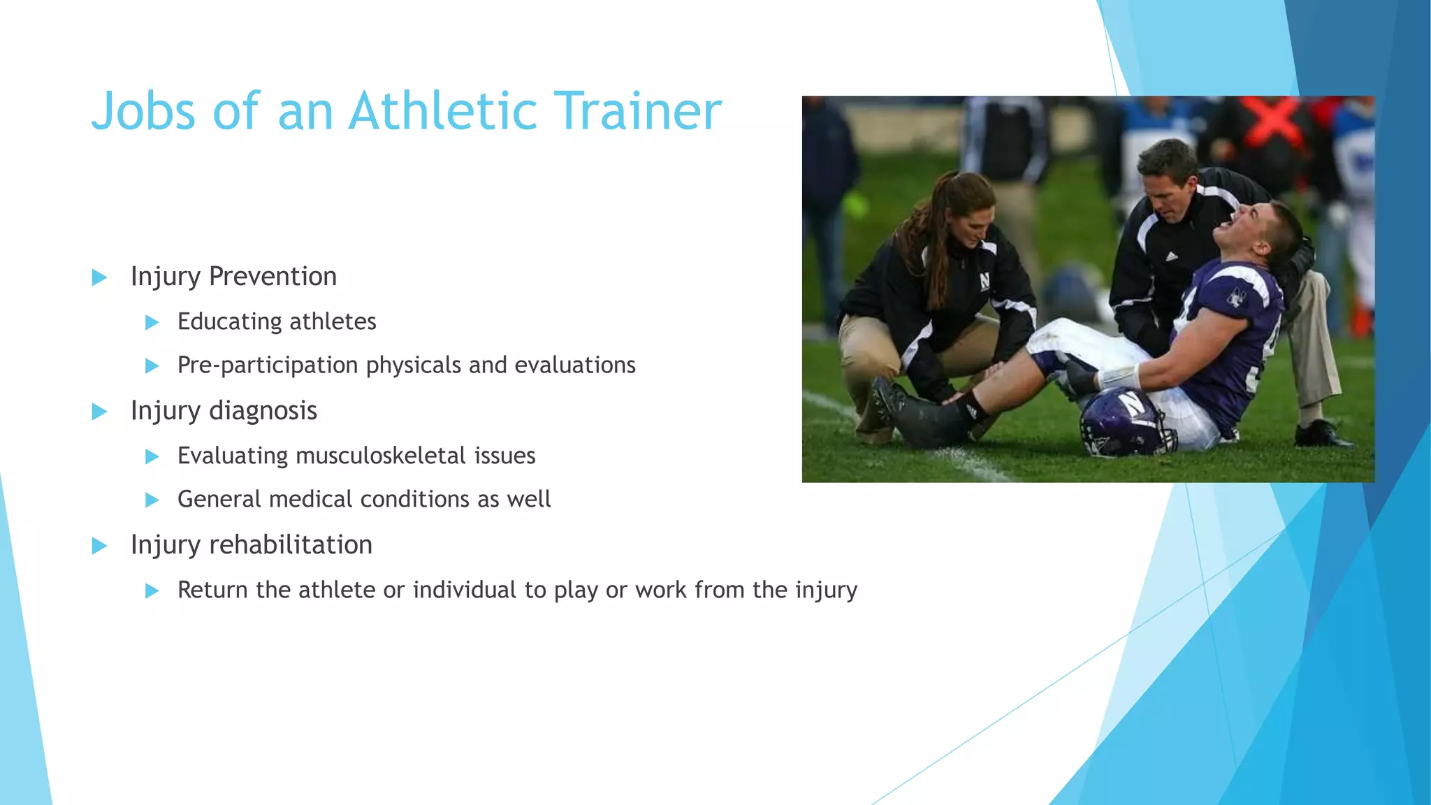 The Importance of an Athletic Trainer | PPT