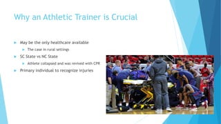 The Importance of an Athletic Trainer | PPT