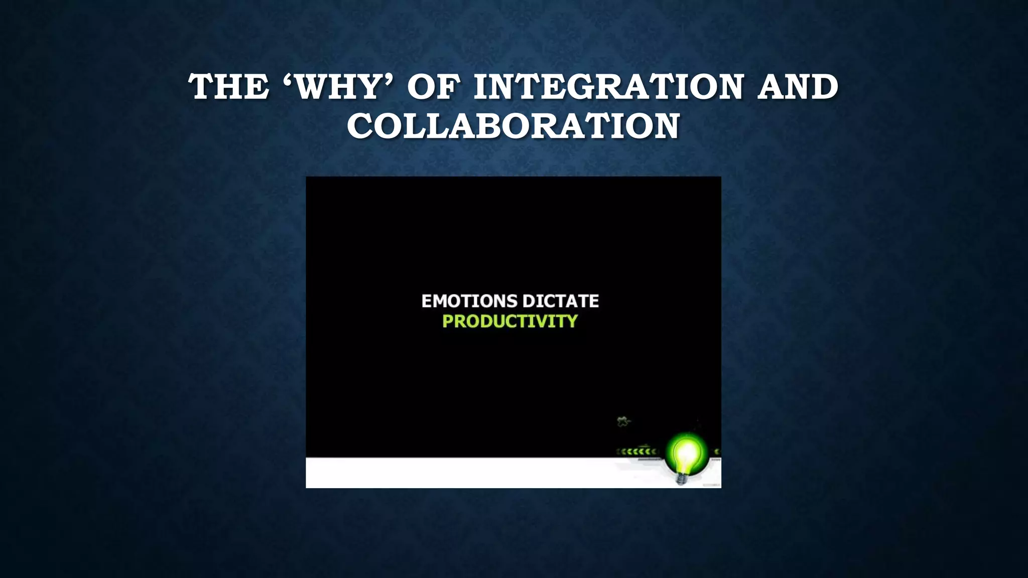 The importance of an integrated functions approach | PPTX