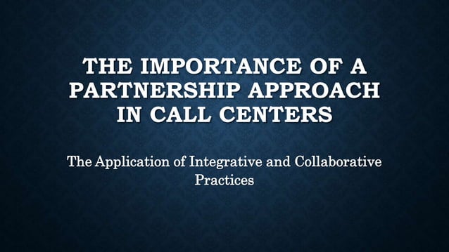 The importance of an integrated functions approach | PPTX