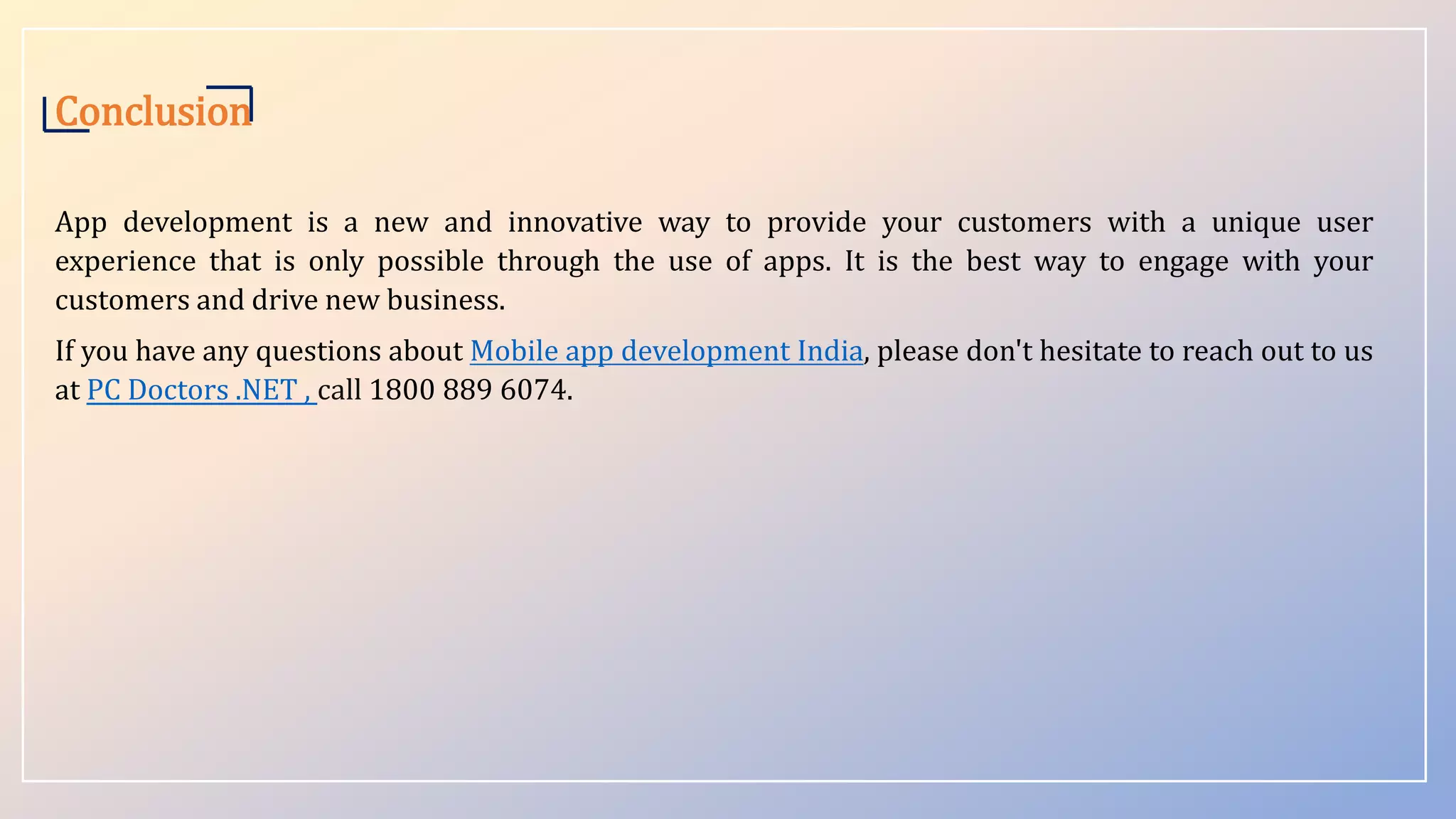 The Importance of App Development | PPTX