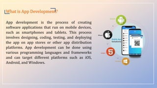 The Importance of App Development | PPT