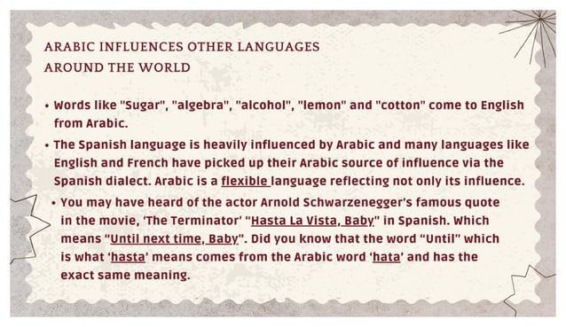 The importance of Arabic language | PDF