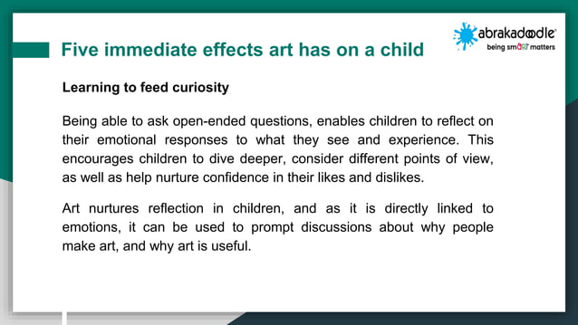 The importance of art education for child development _ Abrakadoodle.pptx