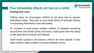 The importance of art education for child development _ Abrakadoodle.pptx