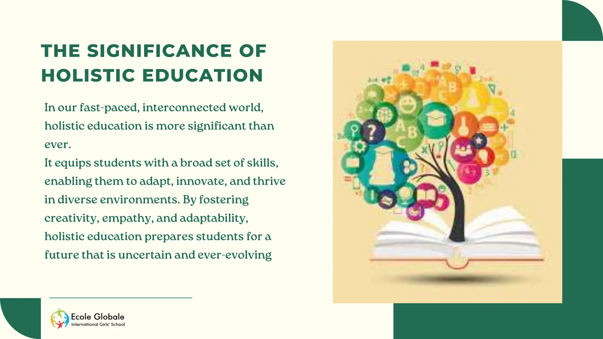 The Importance of a Well-rounded Education Ecole Globale’s Holistic ...