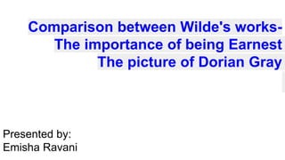 The Importance of being Earnest | PPT