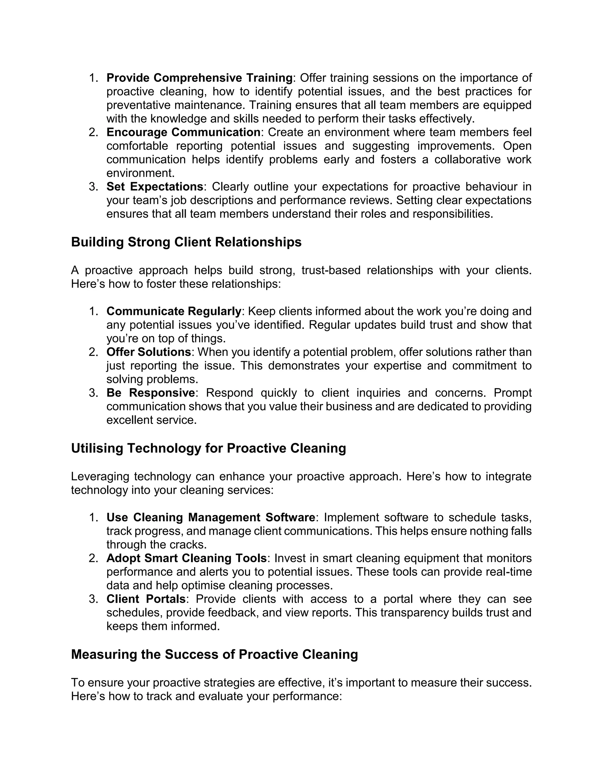 The Importance of Being Proactive When Providing Professional Cleaning.pdf