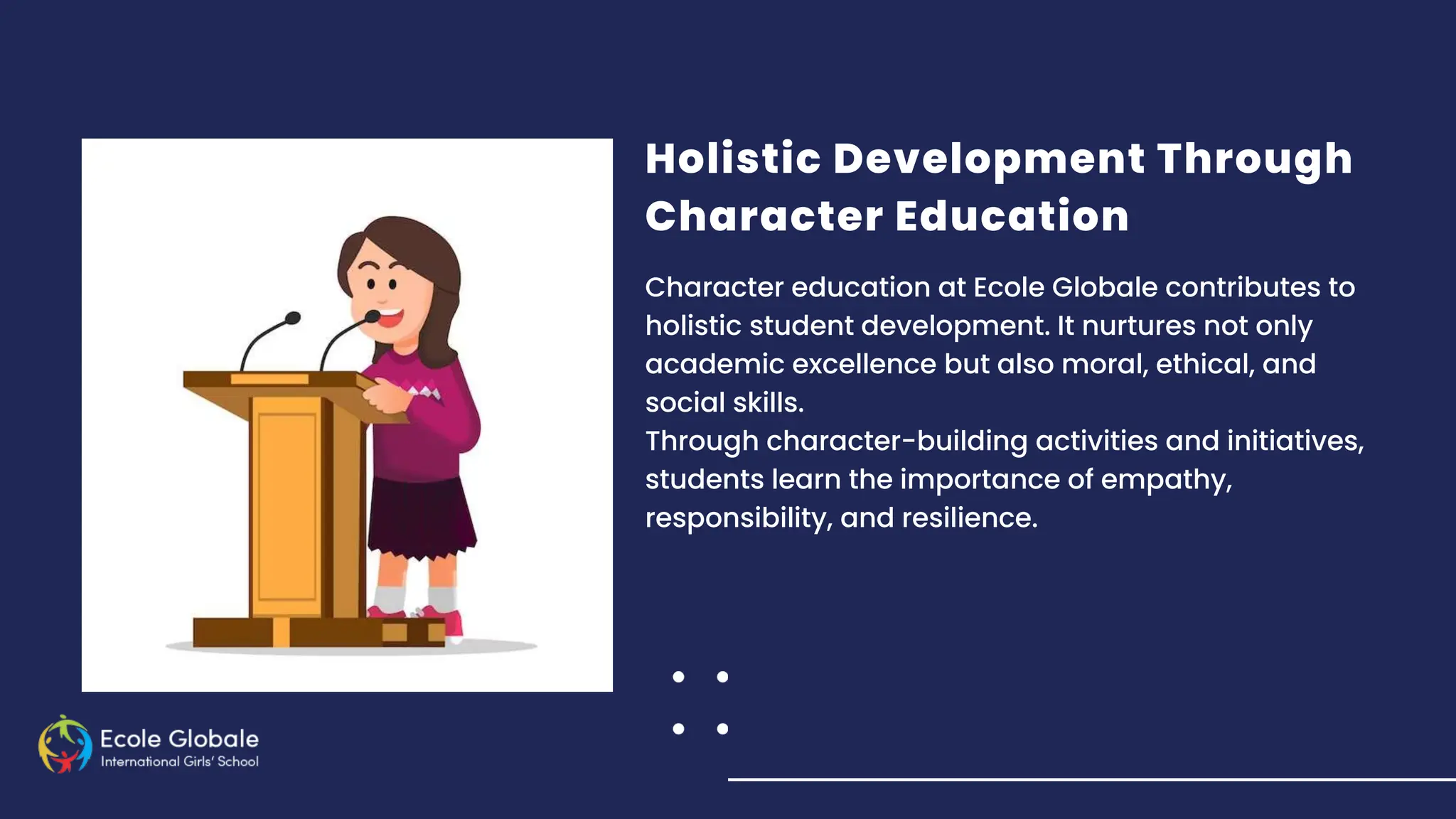 The Importance of Character Education at Ecole Globale Shaping Ethical ...