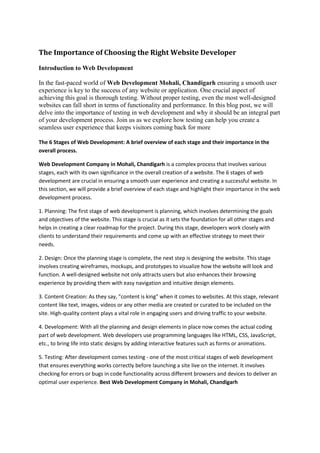 The Importance of Choosing the Right Website Developer.docx