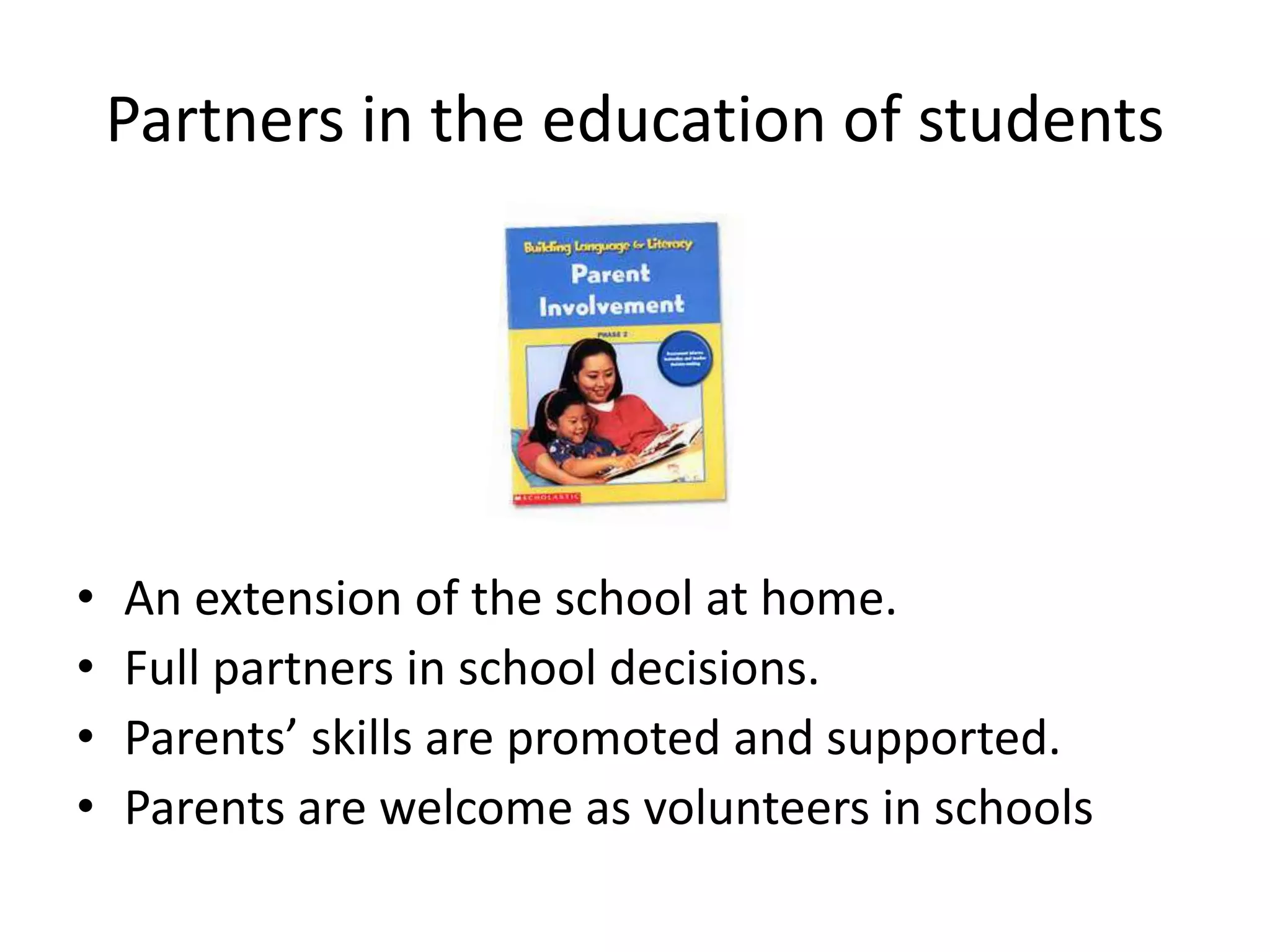 The importance of classroom communication and parental involvement | PPT