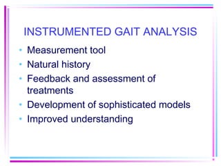The importance of clinical gait analysis | PPT