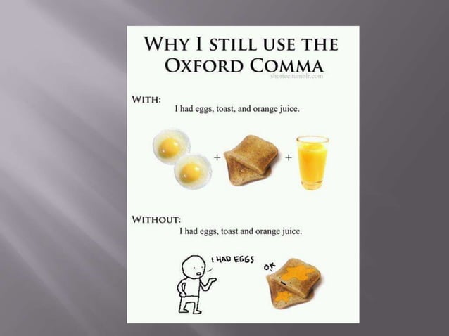 The Importance of Commas | PPTX