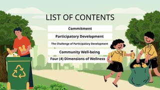 The importance of commitment and action in participatory development ...