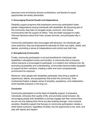 The Importance of Community Participation in Disability Support.pdf