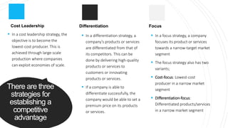 The importance of competitive advantage | PPTX