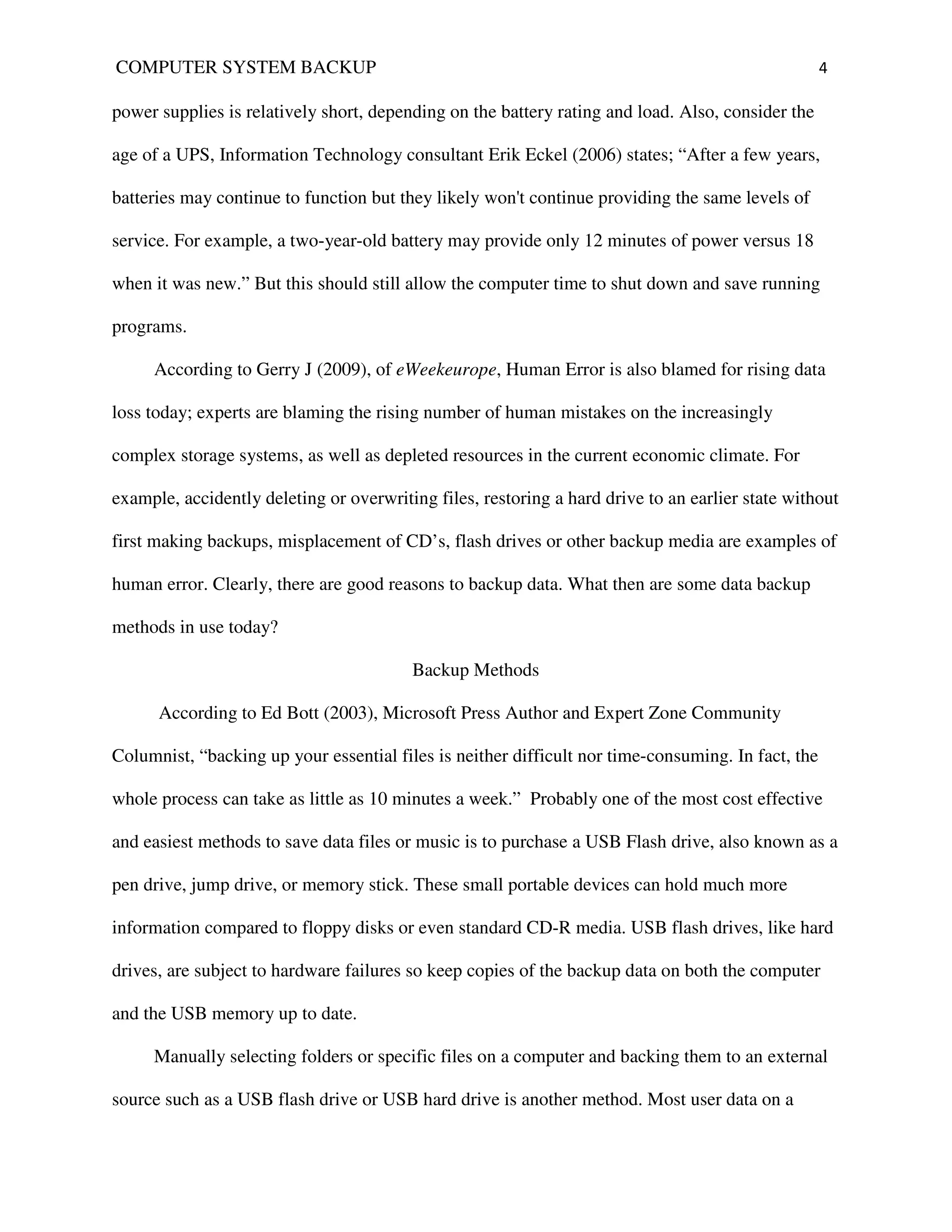 The Importance Of Computer System Backup Today | PDF