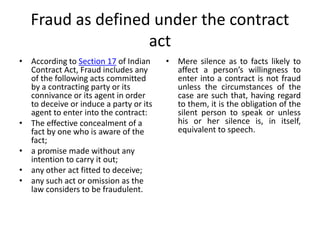 The importance of consent to make a contract by roll no. 76 tanvi ...