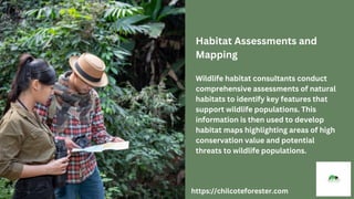 Wildlife Habitat Mapping: Tools and Techniques for Effective ...