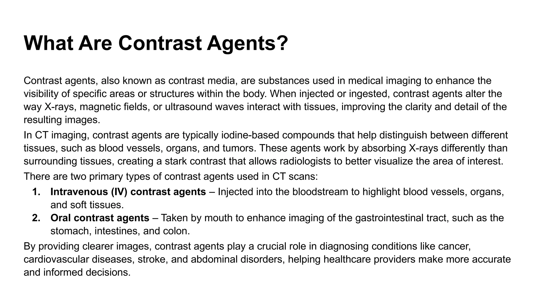 The Importance of Contrast Agents in CT Imaging.pptx