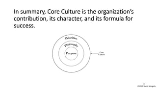 Core principles and values: Let Purpose, Philosophy and Priorities ...