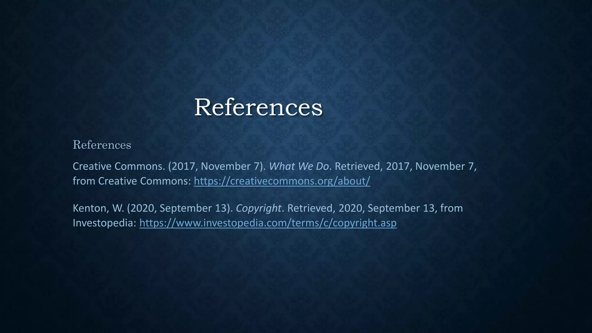 The importance of creative commons license | PPT