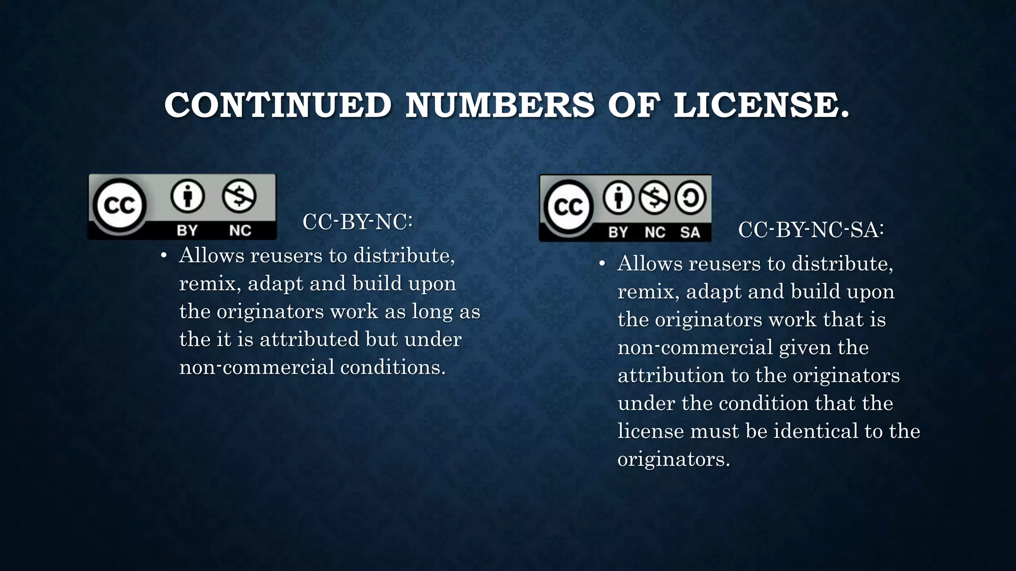 The importance of creative commons license | PPT