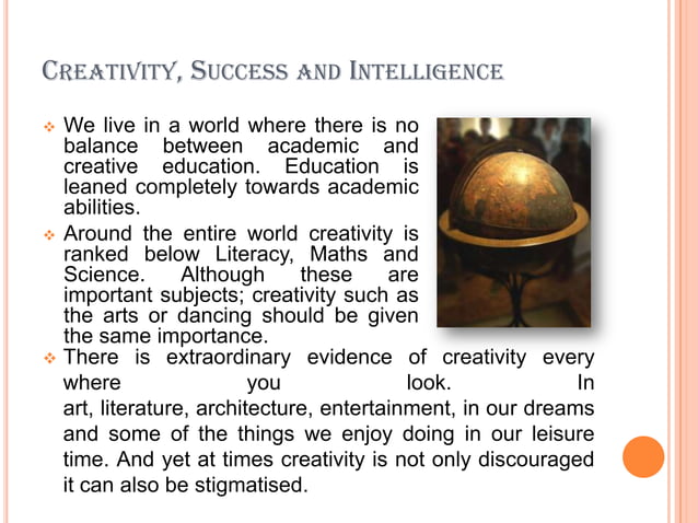 The Importance Of Creativity In Life | PPT