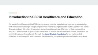 The Importance of CSR in Healthcare and Education.pdf