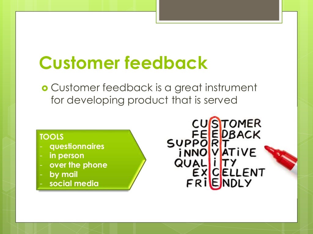 The importance of customer service