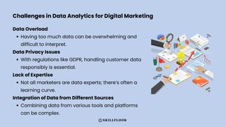The Importance of Data Analytics in Digital Marketing - Skillfloor | PDF