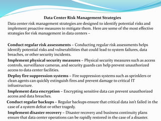 The Importance of Data Center Security and Risk Management.pptx | IT ...