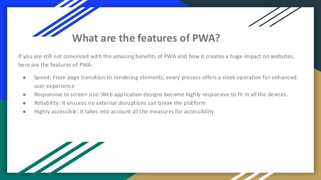 The importance of developing PWAs in ReactJs | PPT