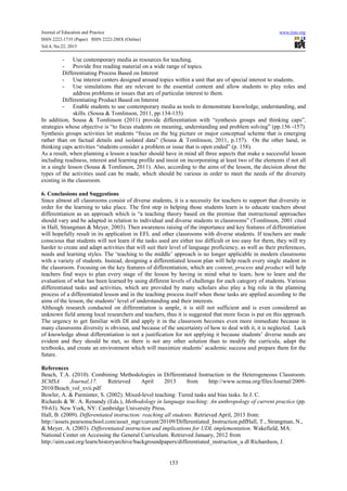 The importance of differentiation in supporting diverse learners | PDF