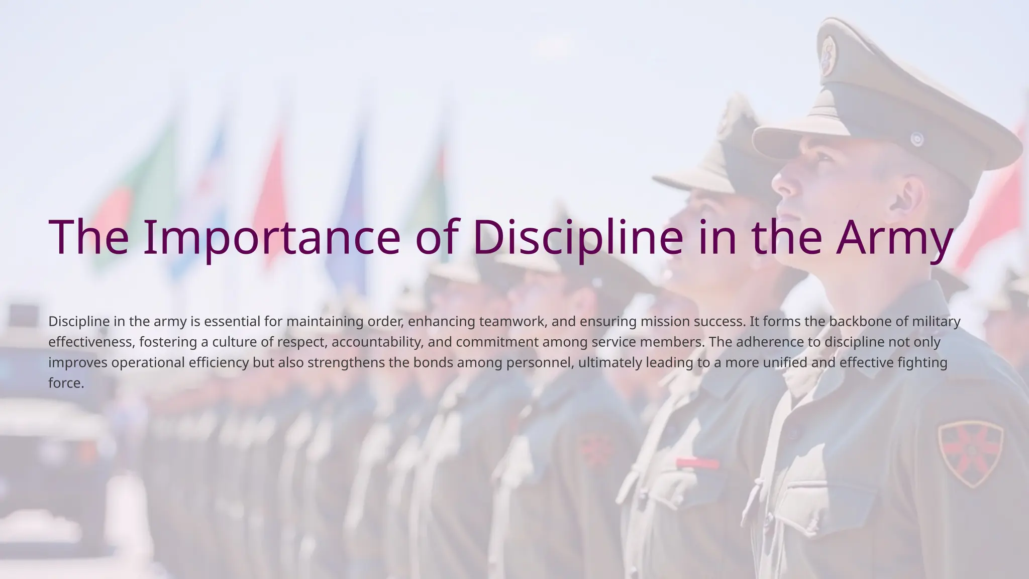 The Importance of Disciplinein life of man..pptx
