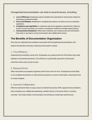 The Importance of Documentation Organization in Business.pdf