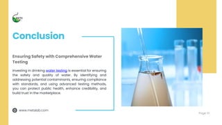 The Importance of Drinking Water Testing.pptx