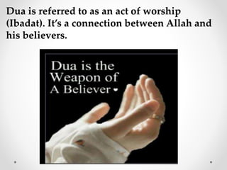 The Importance of Dua | PPTX