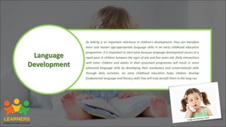 The Importance of Early Childhood Education | PDF