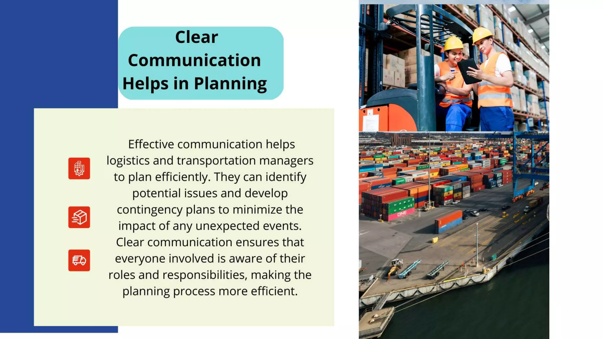 The Importance of Effective Communication in Logistic and ...