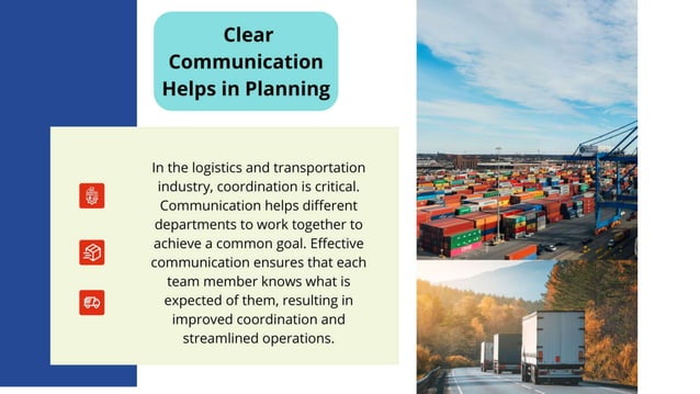 The Importance of Effective Communication in Logistic and ...